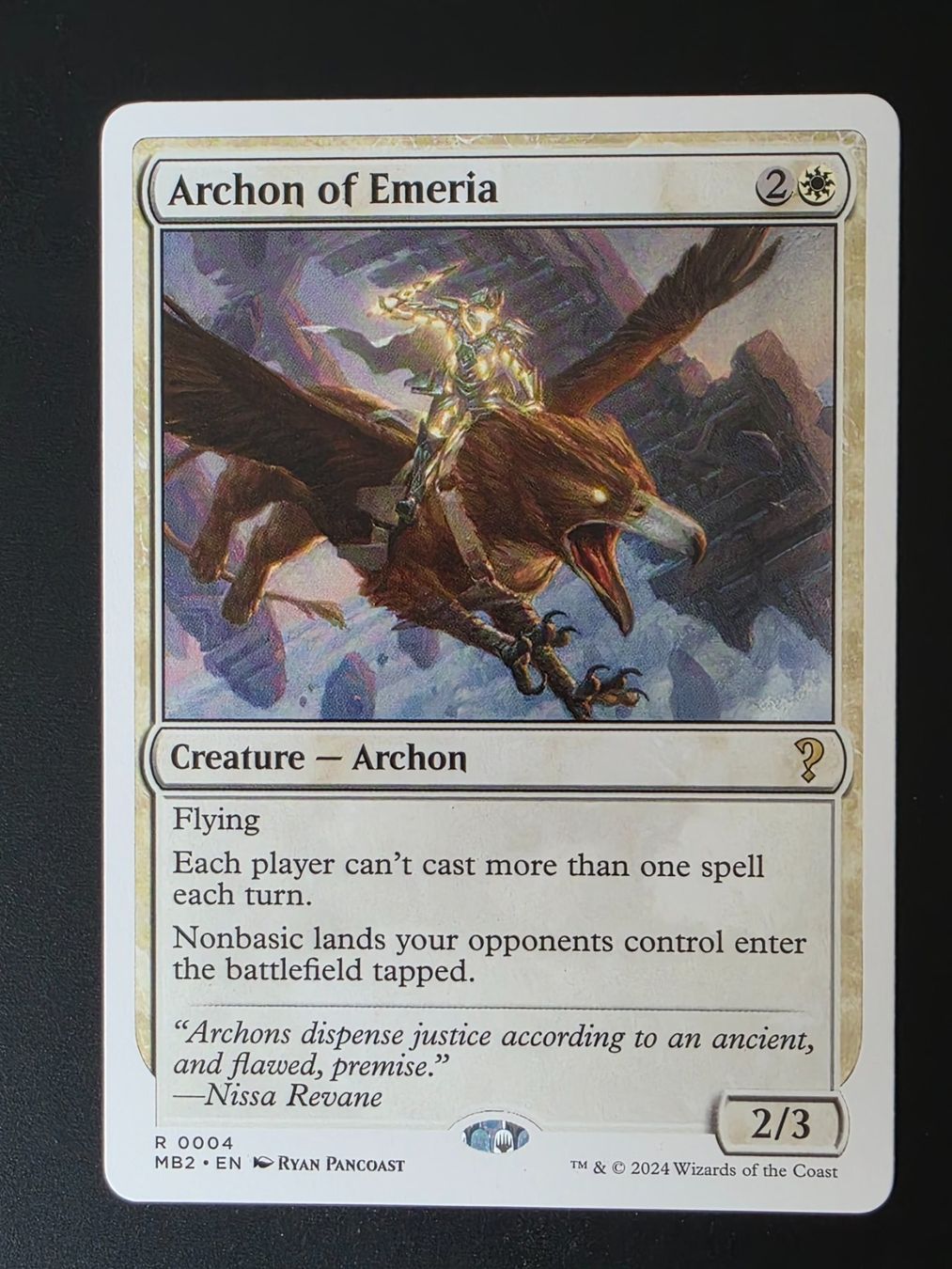 Archon of Emeria - MTG (Gebraucht) in Zürich für CHF 3 – mit Lieferung ...