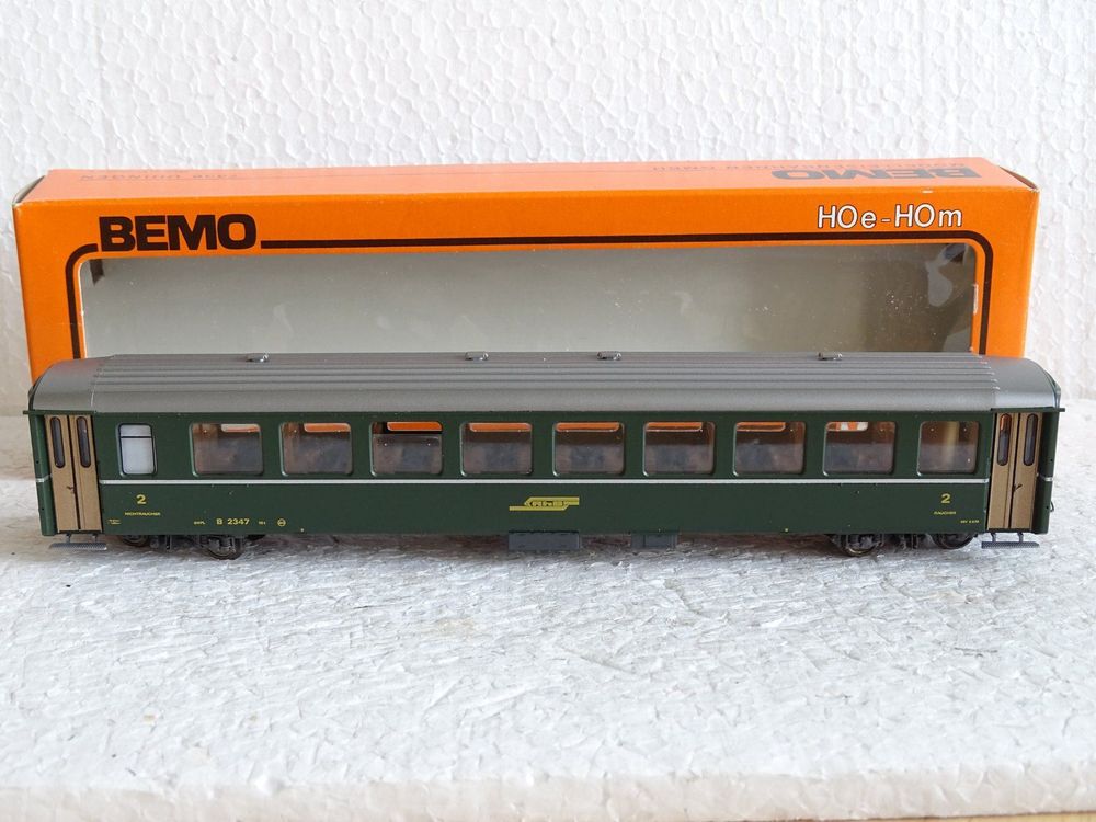 Bemo 3250 RhB Personenwagen B2347, Grün (Neu und originalverpackt) in Wohlen für CHF 26 – mit ...