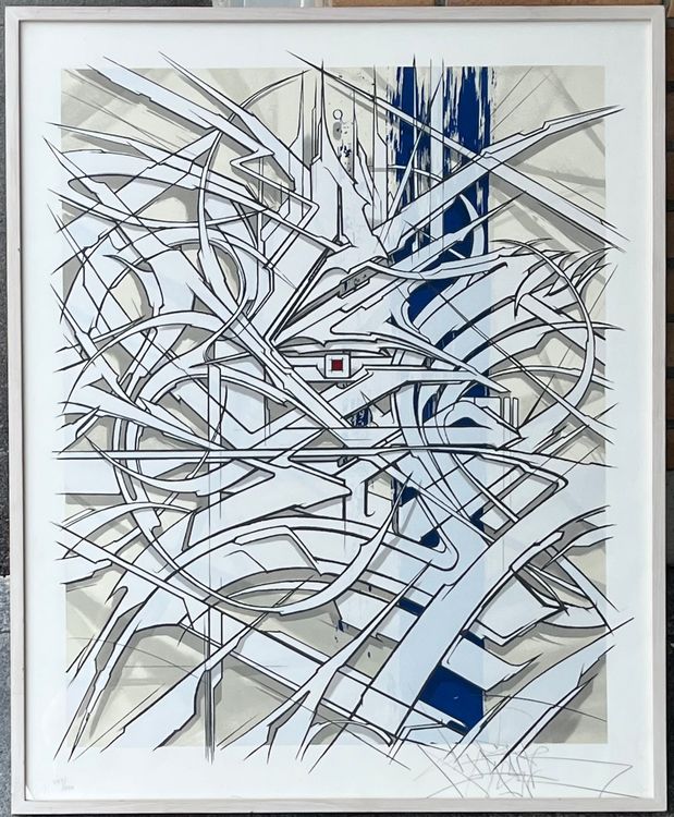 Saber (1976) Grosse Lithographie, Handsigniert (Gebraucht) in Root für CHF 29 – nur Abholung auf ...
