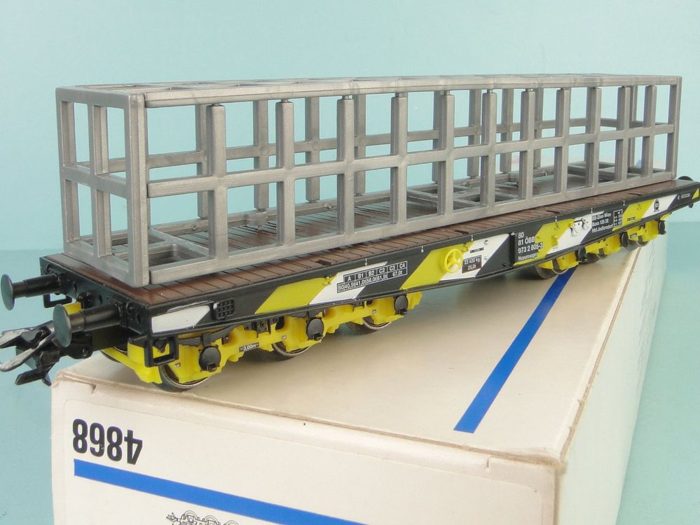 Märklin 4868 H0 ÖBB Schwerlastwagen beladen mit Steinen, NEU (Gebraucht ...