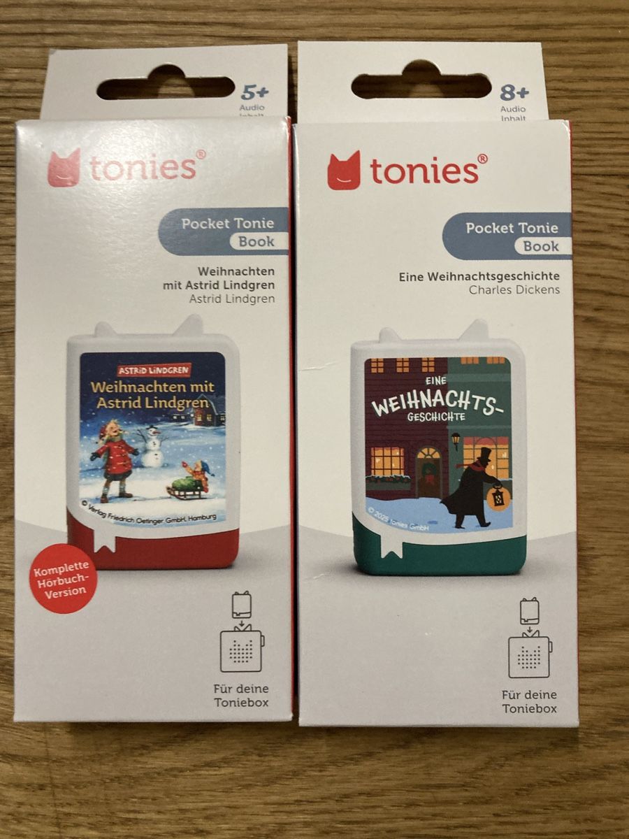 Tonie Book Eine Weihnachtsgeschichte und Astrid Lindgren (Neu und ...