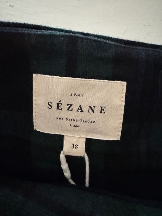 Sézane Rock „Gillie“ – kariert – Gr. 38 – neu mit Etikett (Gebraucht ...