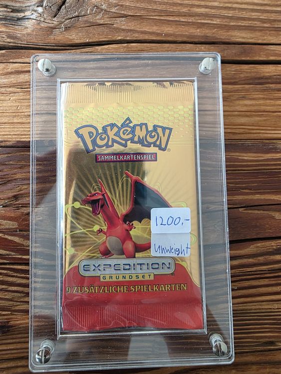 Pokémon Expedition Booster Deutsch Sealed inkl. Acryl Case (Gebraucht ...