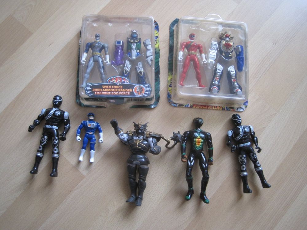 Power Rangers Wild Force Lunar Wolf Ranger Mega Bandai LOT (Neu (gemäss ...