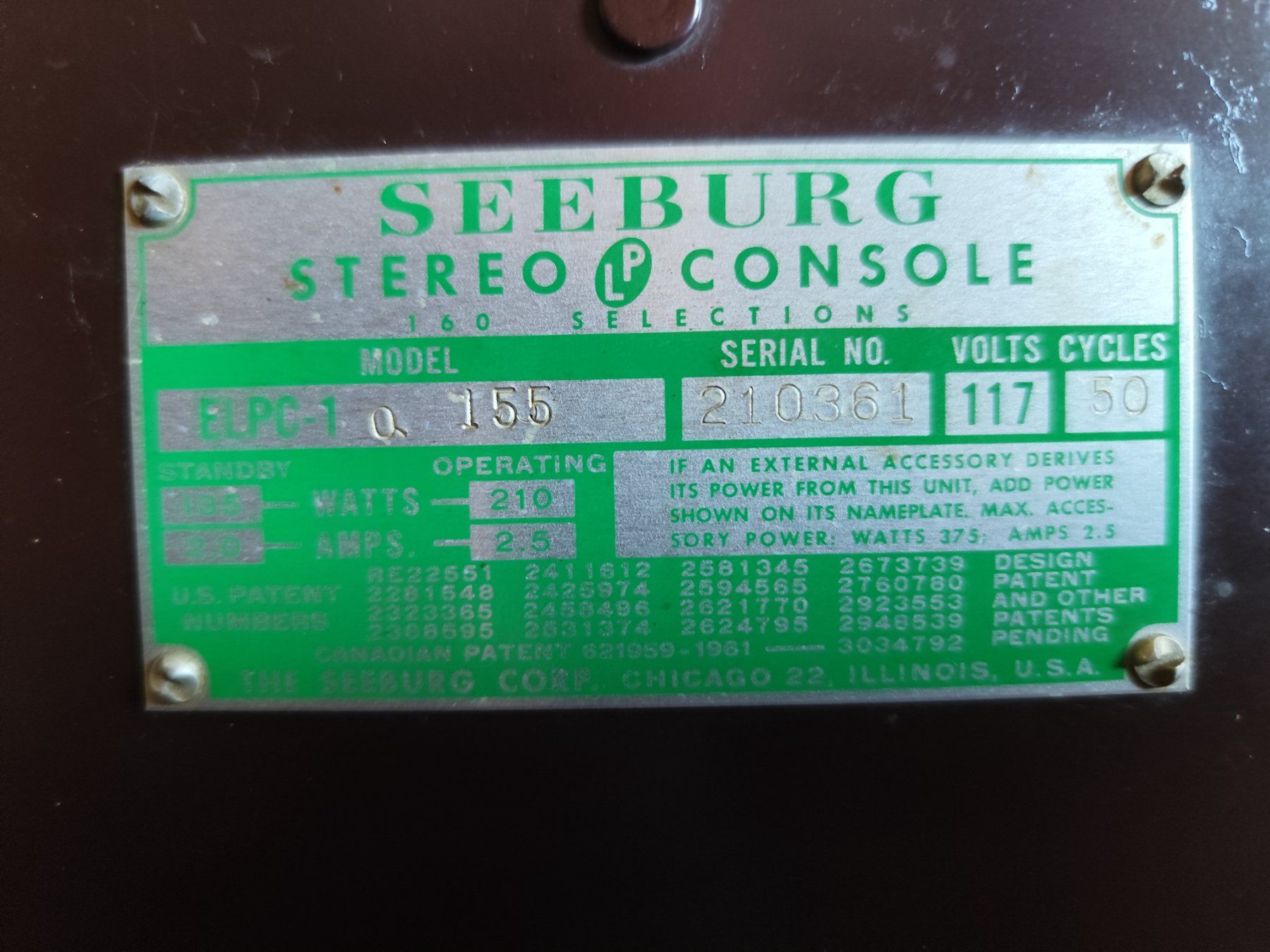Jukebox Seeburg 1963 (Défectueux) à porrentruy pour CHF 509 – retrait ...
