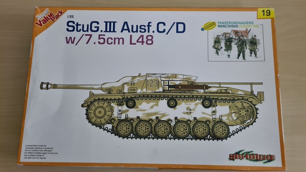 1:35 StuG III Ausf. C/D 7.5cm L48 mit Figuren - Dragon 9119 | Comprare su Ricardo