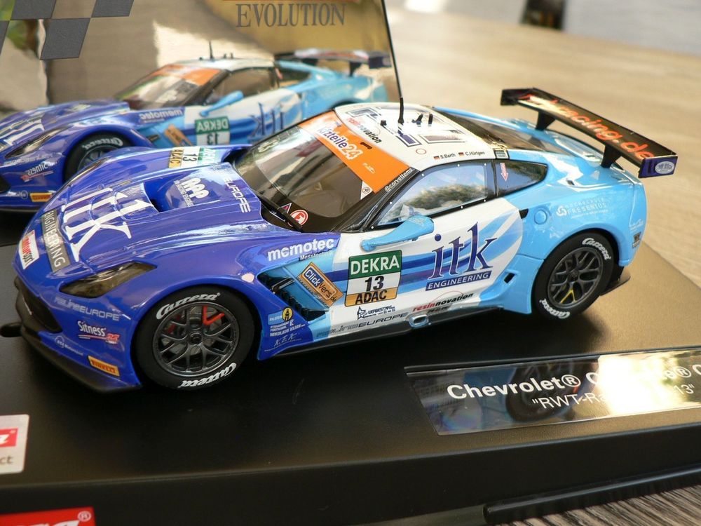 Carrera Evolution Chevrolet Corvette C7.R RWT Racing Nr.13 (Neu und ...