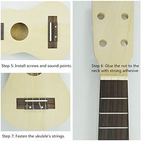 Ukulele Set zum selberbauen und anmalen Geschenk für Familie | Kaufen ...