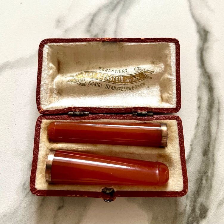 Sammlerstück: Bernstein Zigarren-/Zigarettenspitze (Gebraucht) in Basel ...