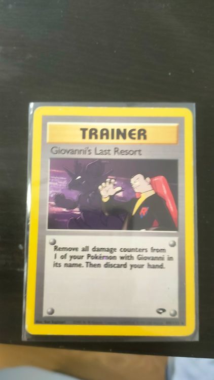 Giovanni's last resort - Pokemon - Gym Challenge | Kaufen auf Ricardo