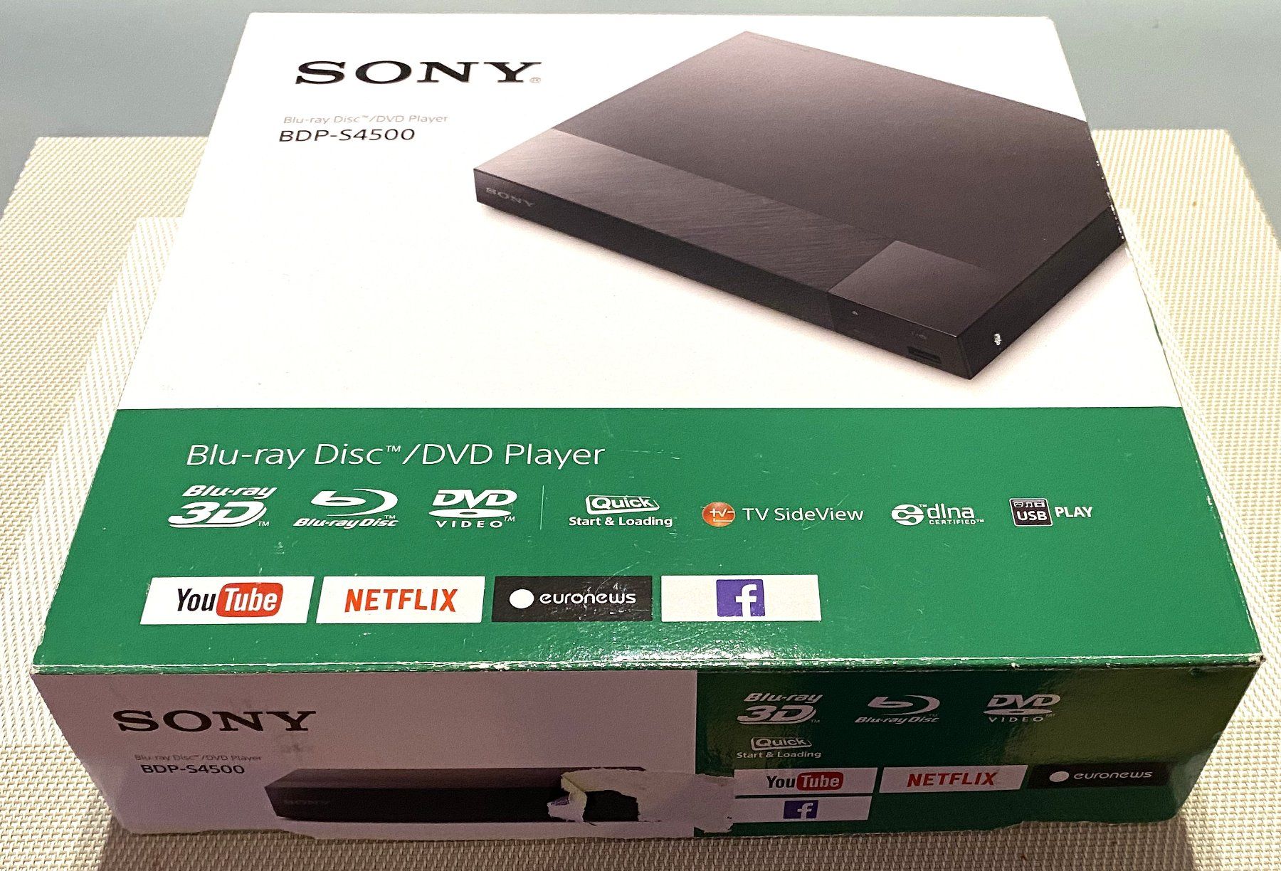 Sony BDP-S4500, Smart Blu-Ray-Disc Player & DVD (Gebraucht) in ...