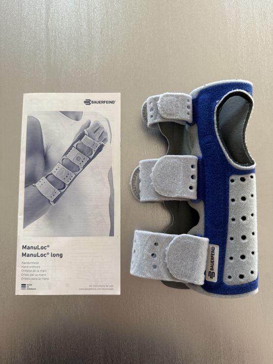 Bauerfeind ManuLoc long Handorthese - Top Zustand! (Neu (gemäss ...