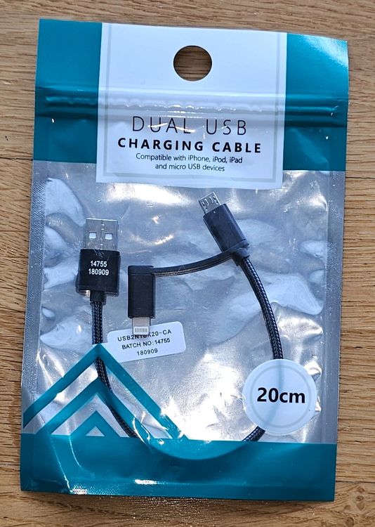 Dual USB Lade- Kabel | Kaufen auf Ricardo