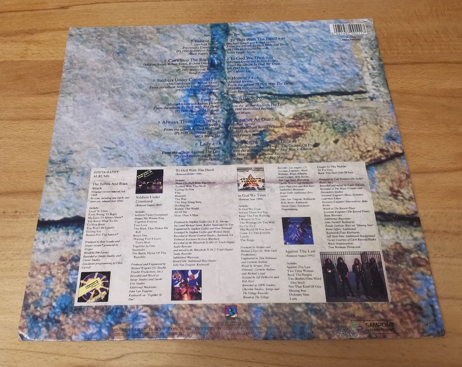 STRYPER: Can't stop the rock LP Xian Metal Barren Cross (Gebraucht) in ...