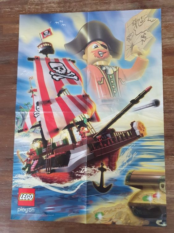 LEGO Piraten Poster (Grossformat) - Schöne Rarität aus 2004 | Kaufen ...