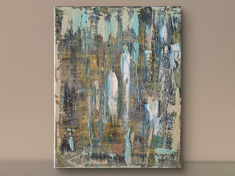 Bild / Acryl / Abstrakt/ Unikat / 40x50 / Signiert (Neu (gemäss Beschreibung)) in Winterthur für ...