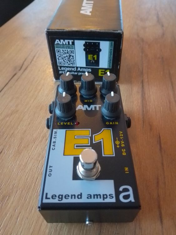 AMT E1 - JFET guitar preamp Engl (D'occasion) à Fully pour CHF 110 ...
