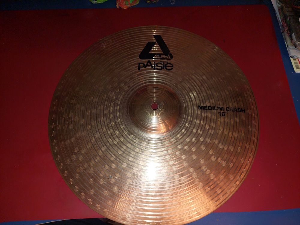 Paiste Alpha 16' Medium Crash, gebraucht (Gebraucht) in Niedergösgen für CHF 59 – mit Lieferung ...