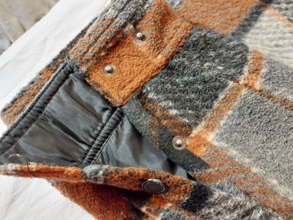 TOM TOMPSON - Lässige Jacke mit Karo-Muster - Gr. XL | Kaufen auf Ricardo