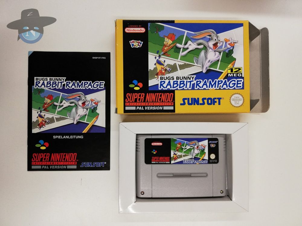 Bugs Bunny - Rabbit Rampage / Super Nintendo SNES (Gebraucht) in St ...