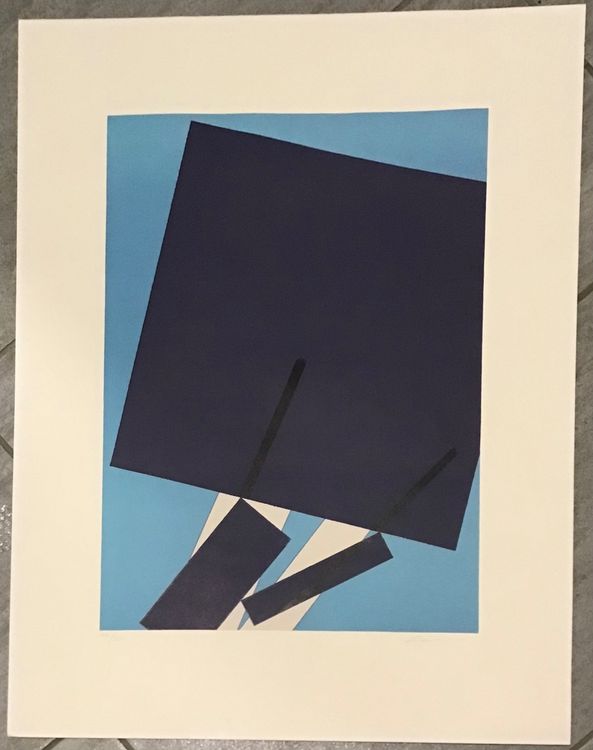 Konkrete Lithographie Unleserlich Signiert (Gebraucht) in Root für CHF 30 – mit Lieferung auf ...