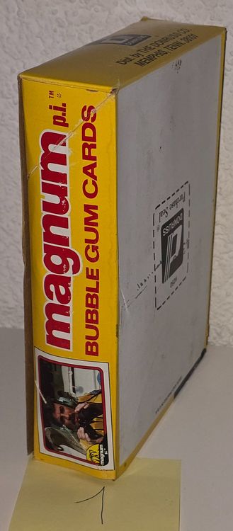 4x Magnum I. TV Show Bubble Gum Sammelkarten 36 Booster Box (Neu ...