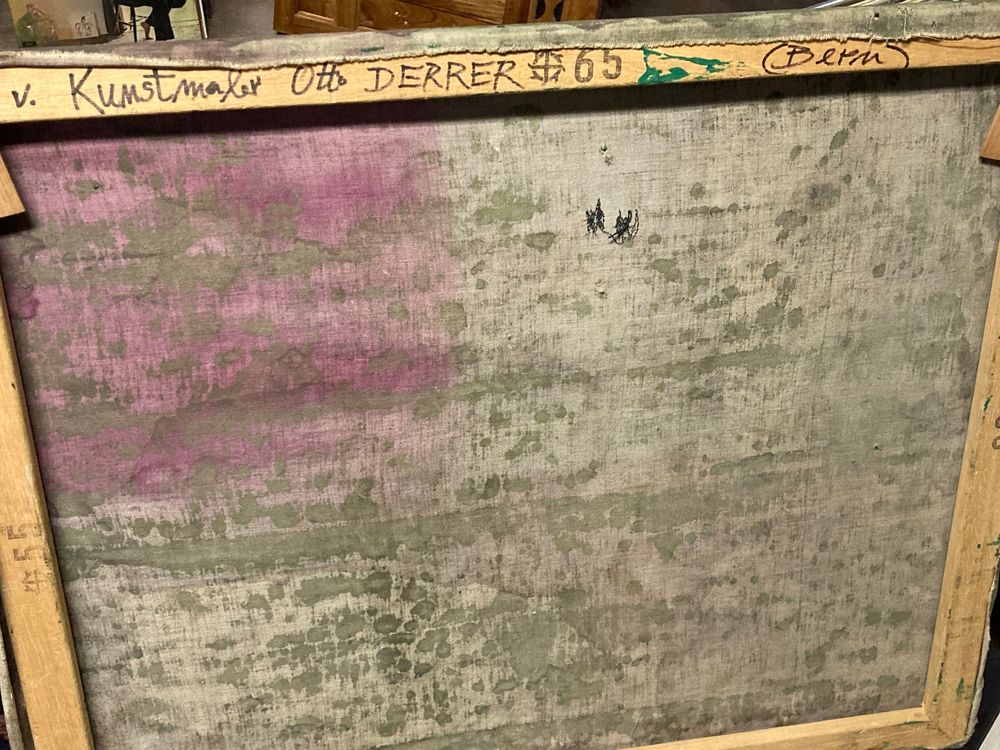 (rg) DERRER OTTO Oelgemälde sign (Gebraucht) in Bern für CHF 20 – nur ...