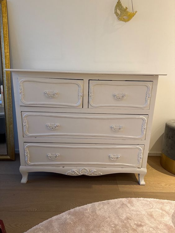 Impressionen Weisse Kommode im romantischen Stil (Gebraucht) in Meilen ...