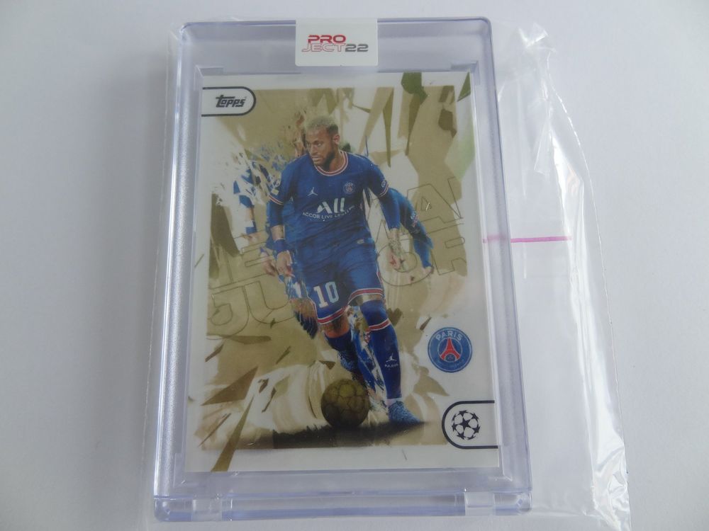 Topps Neymar Jr. PSG Project 22 Trading Card (Neu und originalverpackt ...