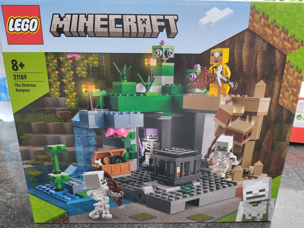 Lego Minecraft The Skeleton Dungeon Neu 21189 | Kaufen auf Ricardo