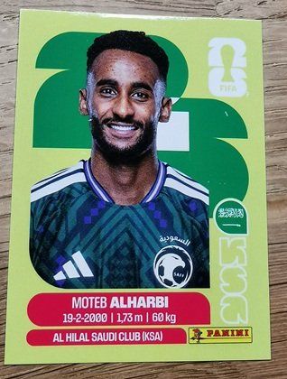 Moteb Alharbi KSA 7 Panini FIFA World Cup 2026 ⚽🏆 (Neu (gemäss ...