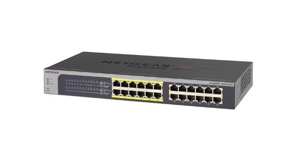 Netgear ProSafe Plus JGS524PE - Gigabit PoE-Switch, 24 Ports | Kaufen ...