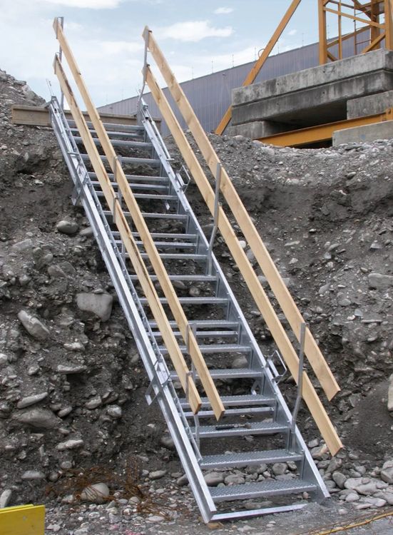 MBT SKY Step Baustellentreppe, Zugang zur Baustelle Graben (Gebraucht ...
