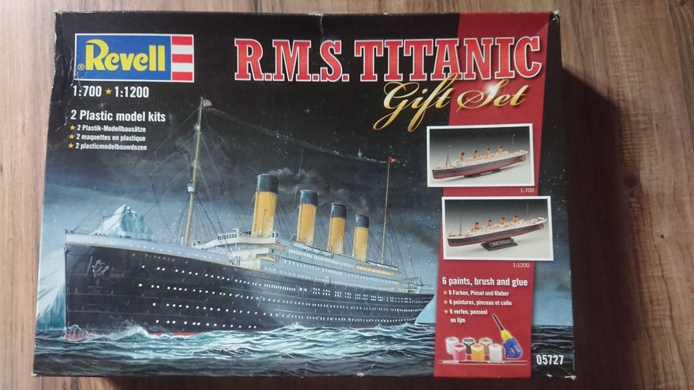 R. M. S. Titanic Gift set REVELL 05727 (D'occasion) à Farvagny-le-Grand ...