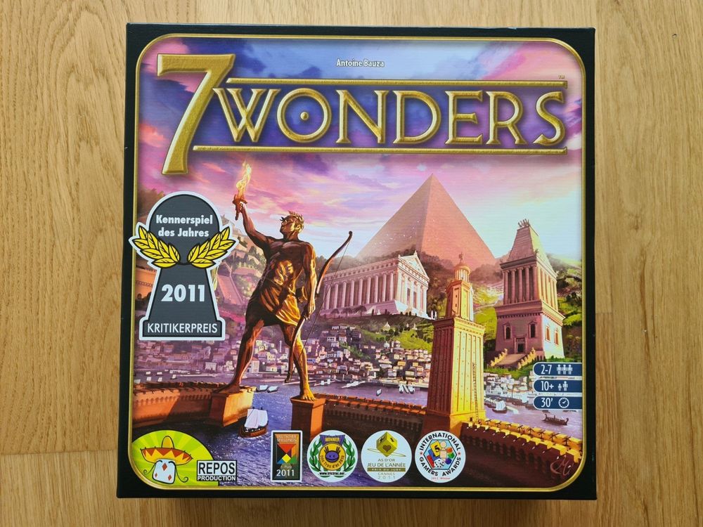 7 Wonders - Kennerspiel des Jahres 2011 - Repos Production | Kaufen auf ...