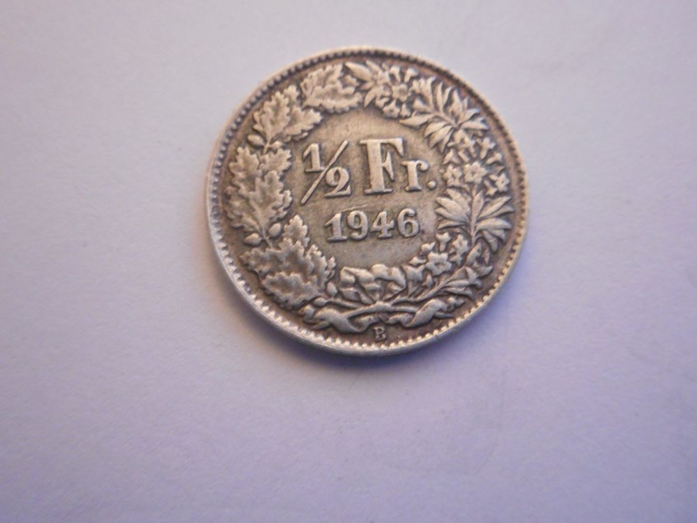 50 Rp. 1946 silber (Gebraucht) in Kriegstetten für CHF 1.7 – mit Lieferung auf Ricardo kaufen