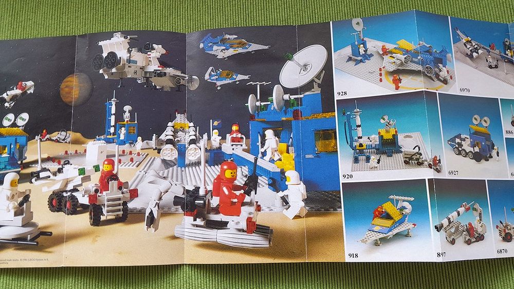 LEGO Katalog 1981 Legoland Weltraum Stadt Burg catalog (Gebraucht) in ...