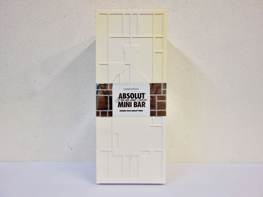 1 x ABSOLUT VODKA ABSOLUT MINI BAR Edition 2009 (Neu und ...