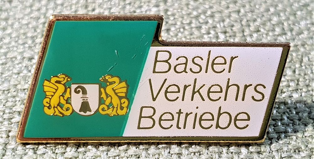 O245 - Pin Basler Verkehrs Betriebe BVB Basel Logo | Kaufen auf Ricardo