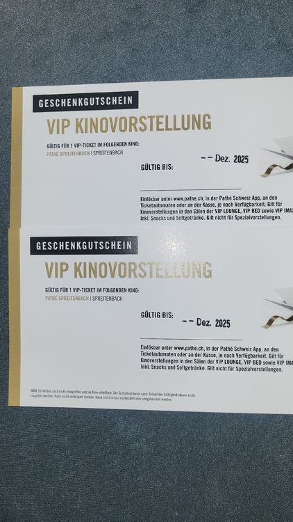 Pathé Spreitenbach VIP (Neu und originalverpackt) in Ecublens VD für ...