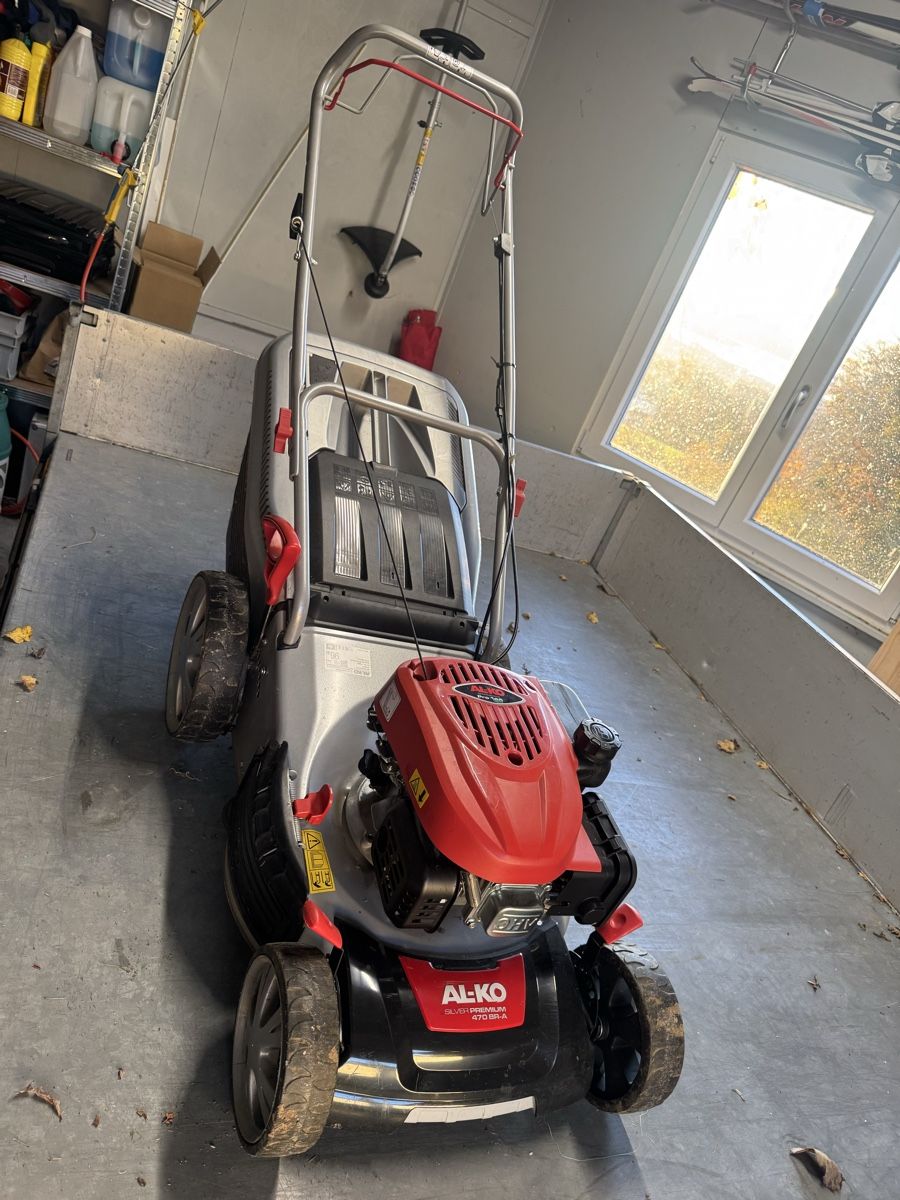 AL-KO Benzinrasenmäher 470 BR-A – Top Zustand, Jahrgang 2023 (Gebraucht ...