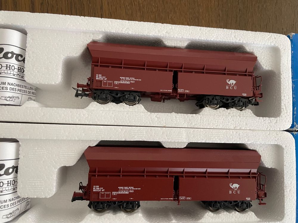 Roco HO 2x Selbstentladewagen OVP (Gebraucht) in Rorschach für CHF 56 ...
