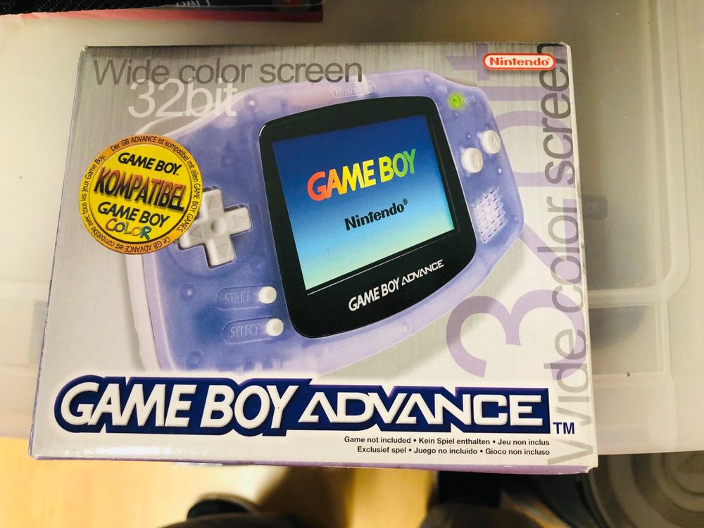 Console Nintendo Game Boy Advance (Gebraucht) in Giubiasco für CHF 100 ...