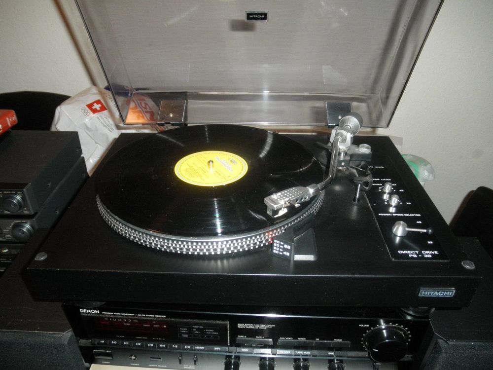Plattenspieler Hitachi PS-38 J 1975 Rarität | Kaufen auf Ricardo