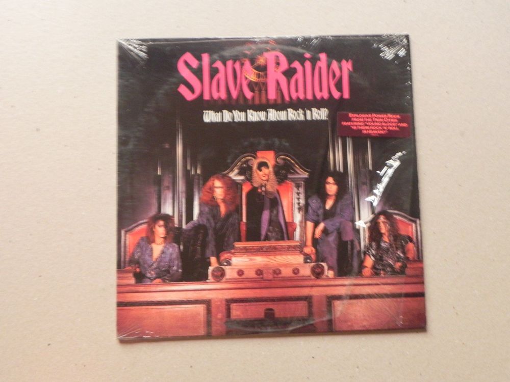 LP USA Heavy Metal Band Slave Raider 1988 What do you know.. | Kaufen ...
