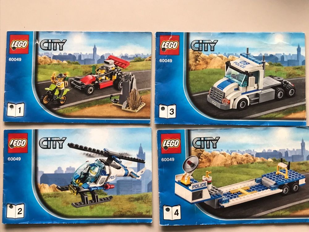 Lego City 60049 Polizei-Hubschrauber-Transporter (Gebraucht) in Boll für CHF 50 – mit Lieferung ...