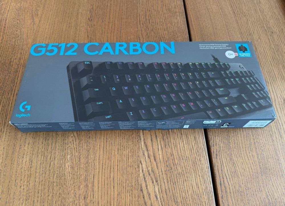Logitech G G512 CH Mechanische Tastatur GX Brown Tactile (Neu und ...