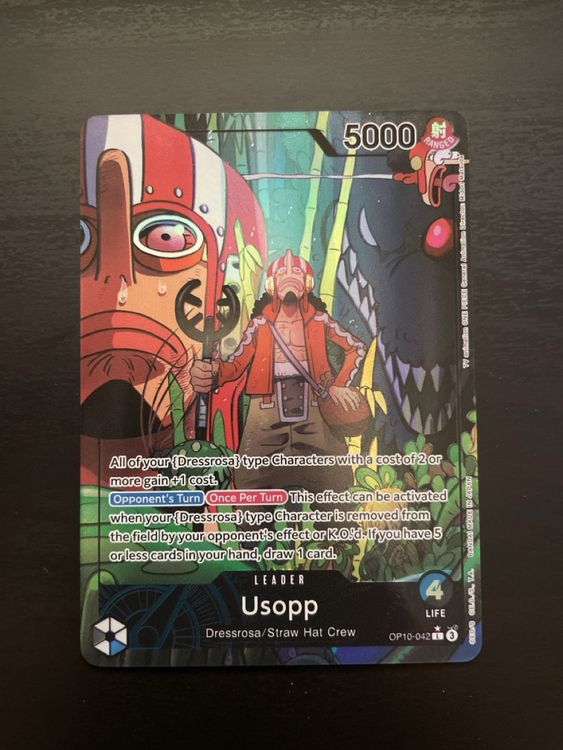 One Piece Usopp (op10-042) L NM ENG (Neu (gemäss Beschreibung)) in ...