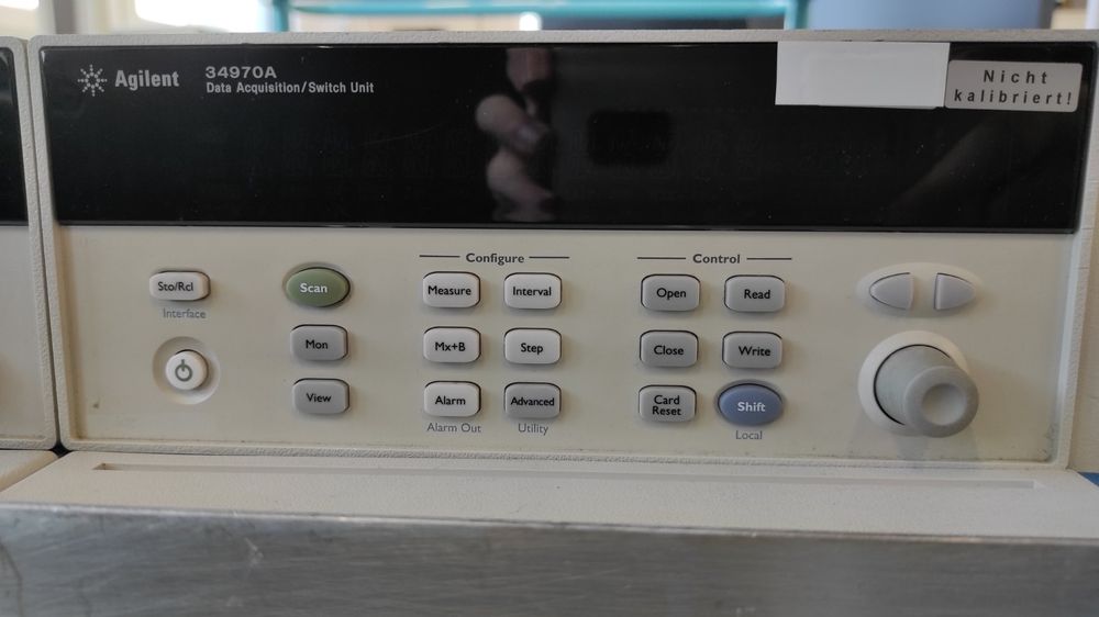 Agilent 34970A Data Acquisition/Switch Unit (Gebraucht) in Niederuzwil ...