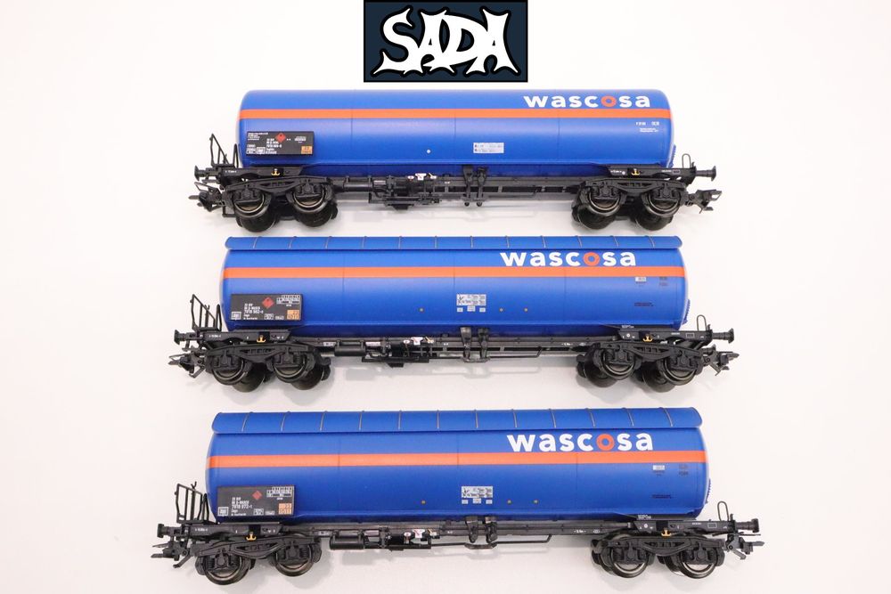 Märklin 48488 Wascosa AG Druckgaskesselwagen Set, AC H0 | Acheter sur ...
